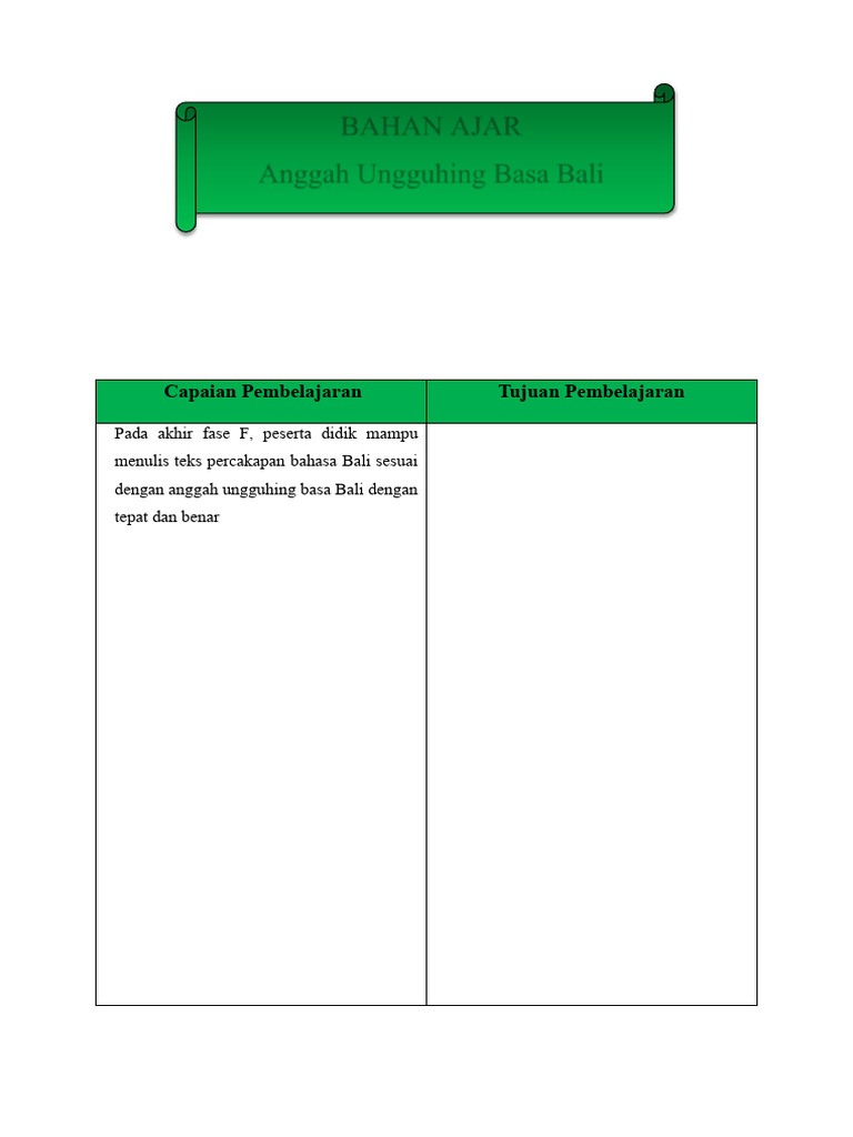 Bahan Ajar Budana PPG | PDF