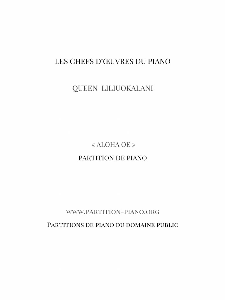 Aloha | PDF