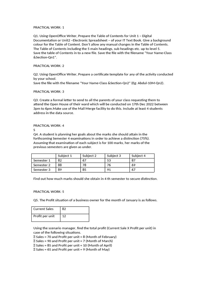 PRACTICAL Question1-14 (1) (AutoRecovered) | PDF | Data | Computer Data