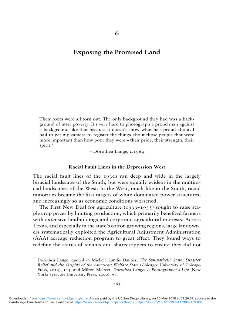 Racial Inequities in 1930s West America | PDF | New Deal | Indian ...