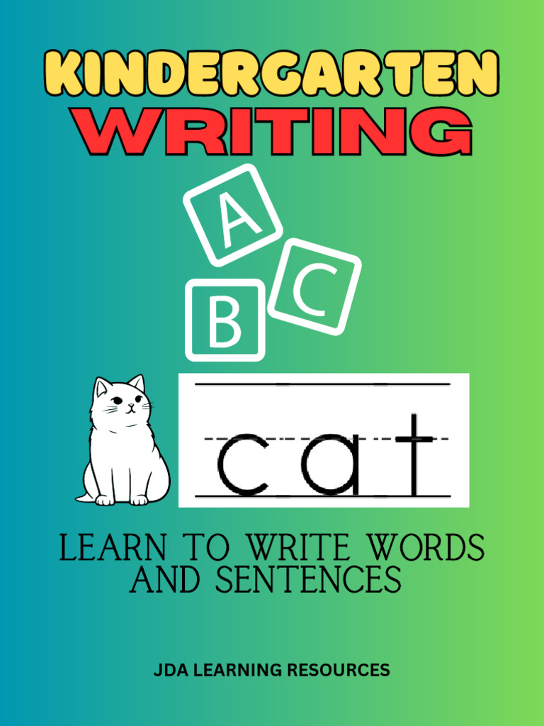 Kindergarten Writing Practice Guide | PDF