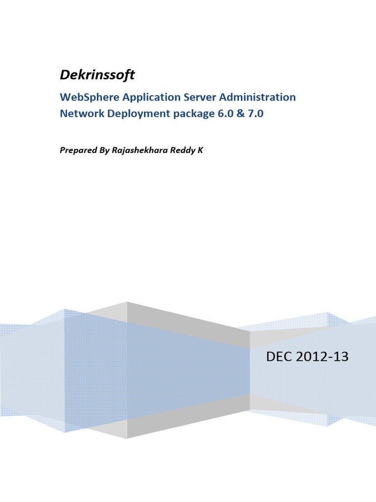 WebSphere Application Server Admin Guide | PDF | Windows Registry | Command Line Interface