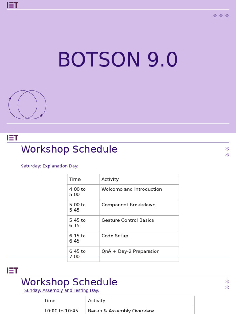BOTSON Presentation | PDF | Electric Motor | Augmented Reality
