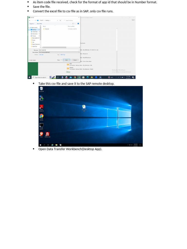 Process Note - Item Codes of Cars | PDF