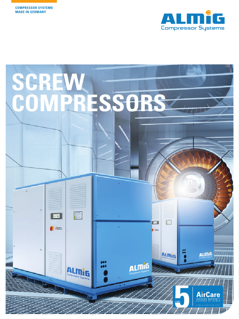 ALMiG_Screw-compressors_en_web | PDF | Belt (Mechanical) | Refrigeration