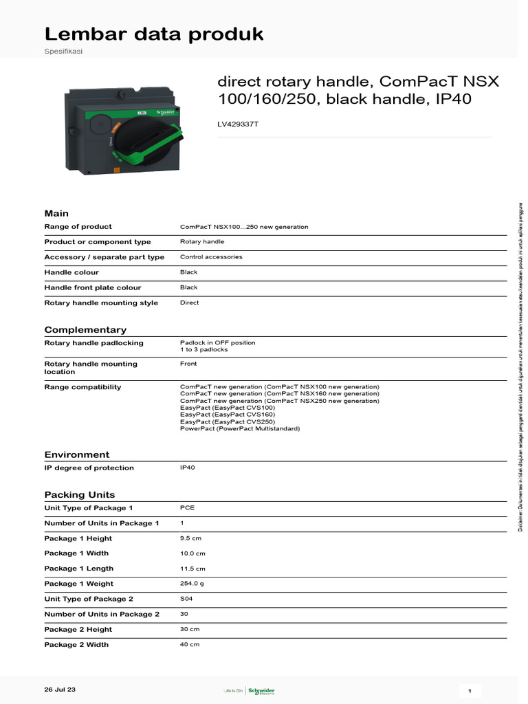 ComPacT NSX_ new generation_LV429337T | PDF | Electronic Waste ...