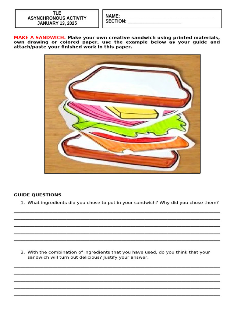 TLE-ASYNCHRONOUS-ACTIVITY | PDF