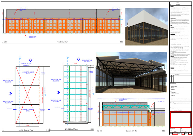 SPUR ROOF 5 | PDF | Pipe (Fluid Conveyance) | Building