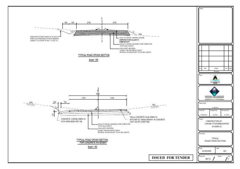 NN114-101 - Typical Cross Sections | PDF