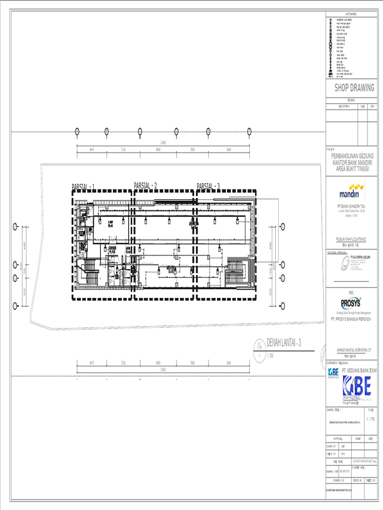 Denah Instalasi Fire Alarm Lantai 3 | PDF