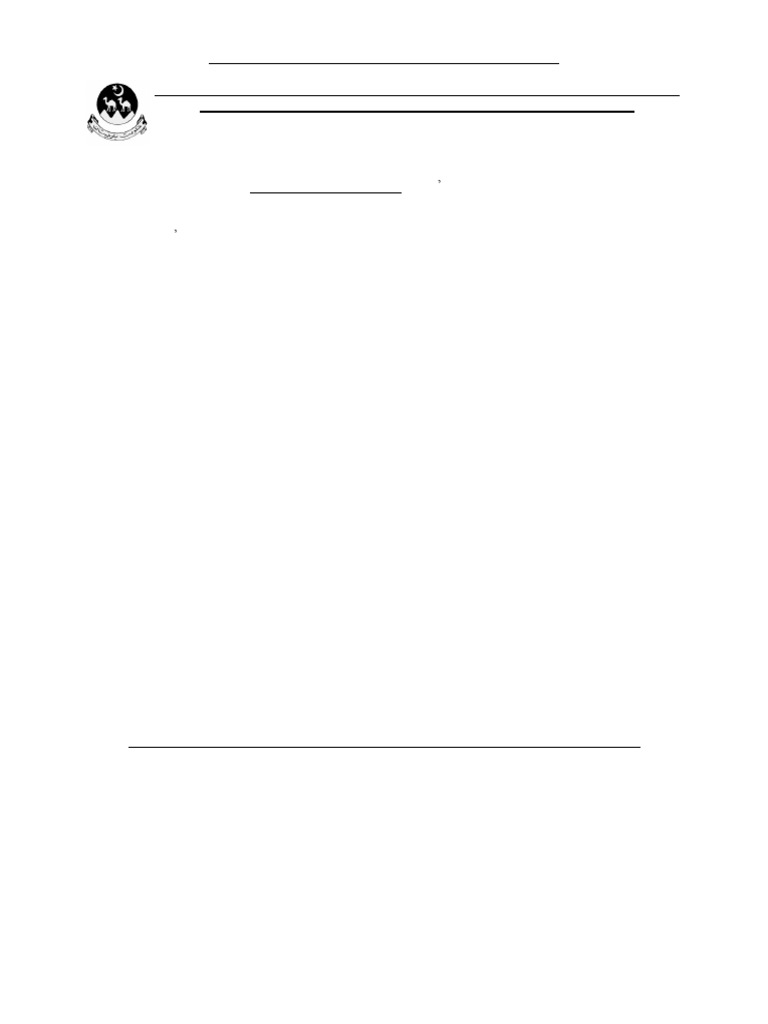 Proforma BF-1 | PDF