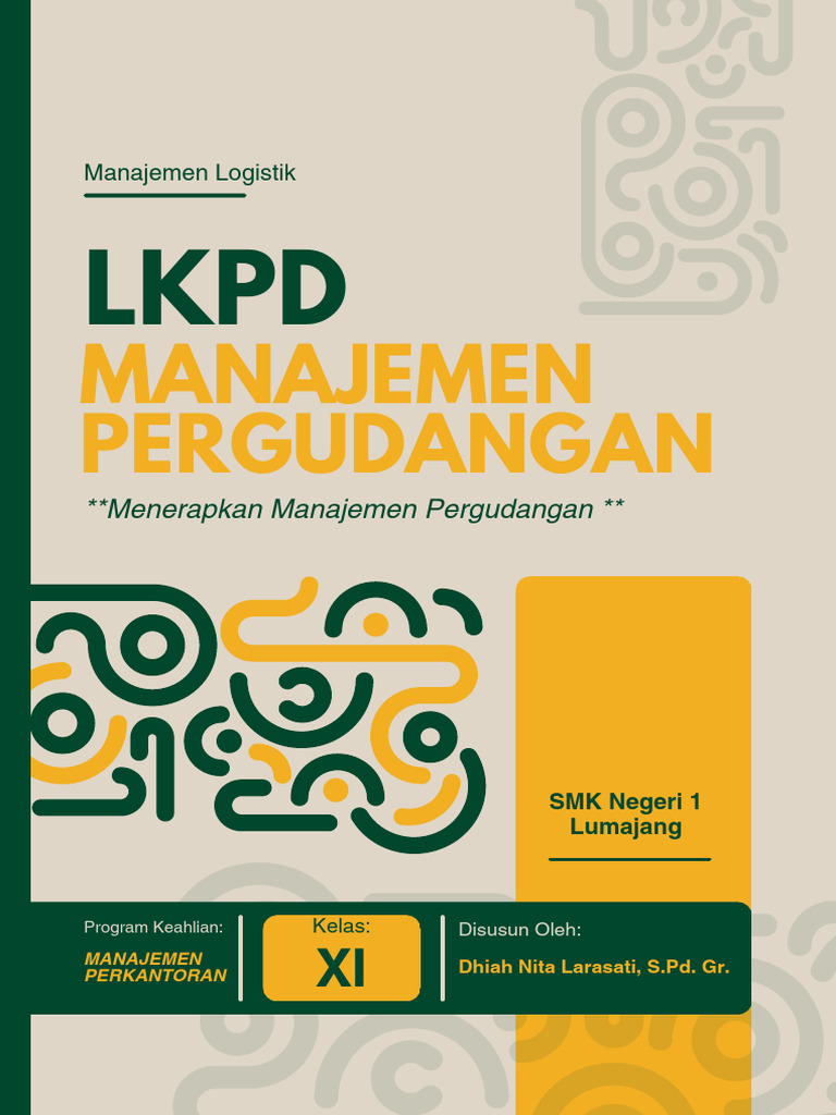 LKPD Manajemen Pergudangan | PDF