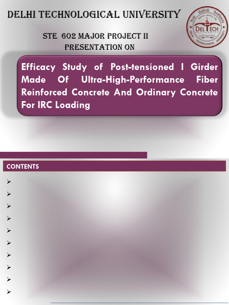 Major II 2k21 Ste 503 | PDF | Concrete | Prestressed Concrete