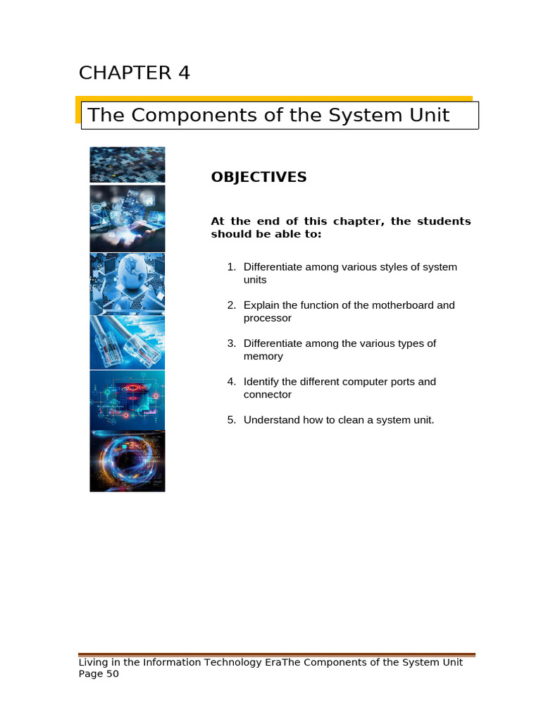 Chapter 4 Final | PDF | Random Access Memory | Central Processing Unit