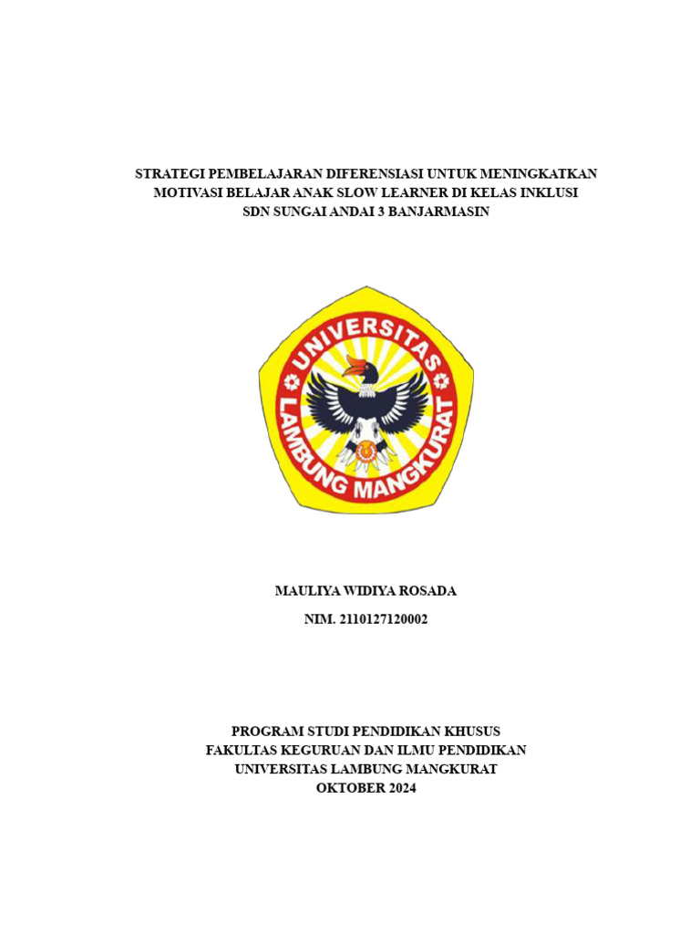 Draft Proposal Penelitian Metopen | PDF