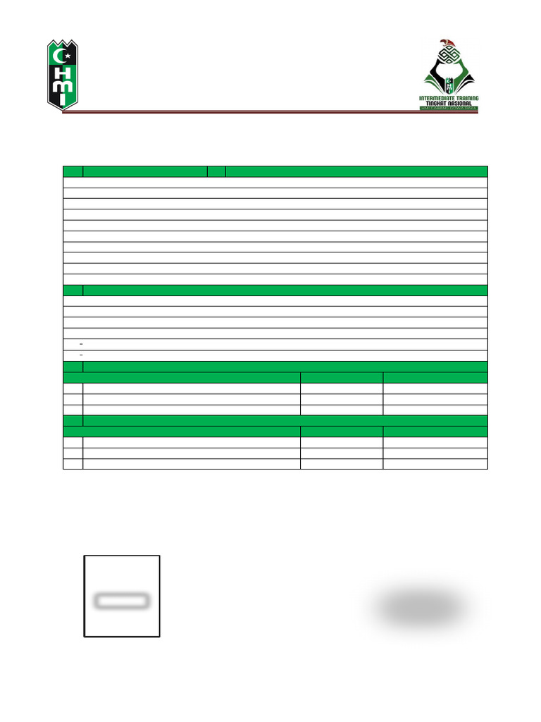 Formulir Pendaftaran Peserta Lk2 Hmi Cagora | PDF