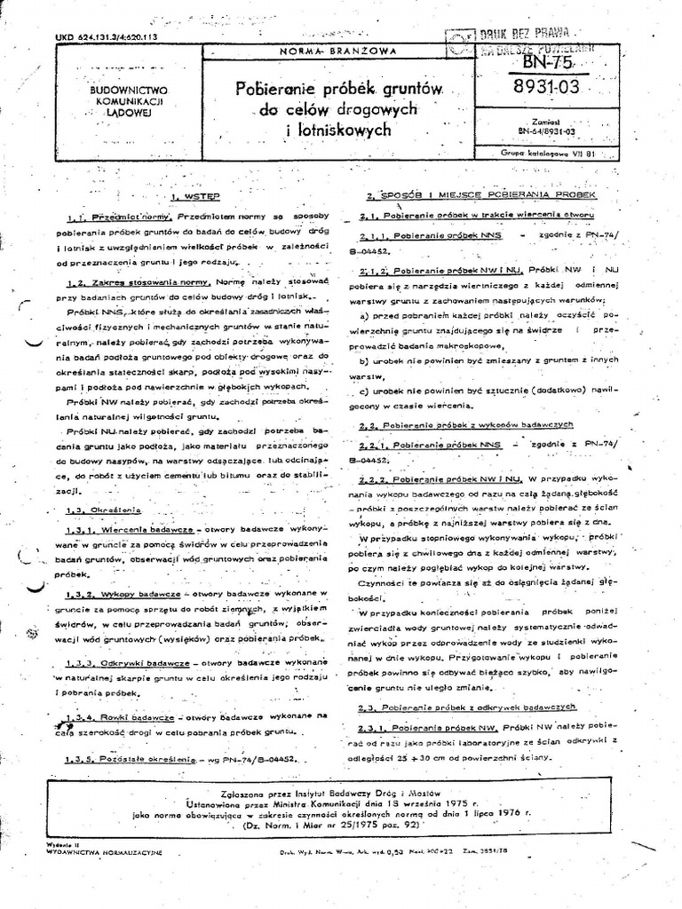 BN_8931_03_1975.Drogi%20samochodowe.Pobieranie%20probek%20gruntu%20do%20cel%f3w%20drogowych%20i ...