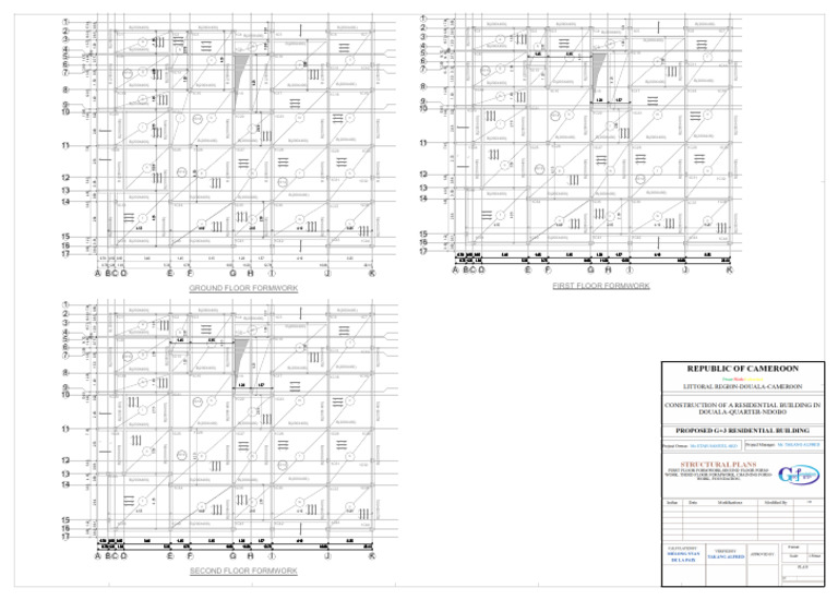 Formwork Data for Ground to Second Floor | PDF