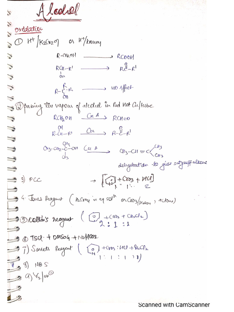alcohol organic chemistry | PDF