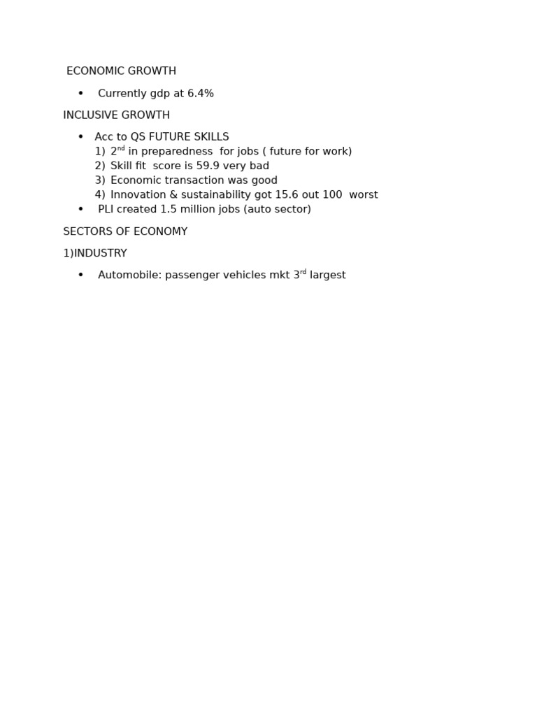 Economic Growth and Job Trends Analysis | PDF