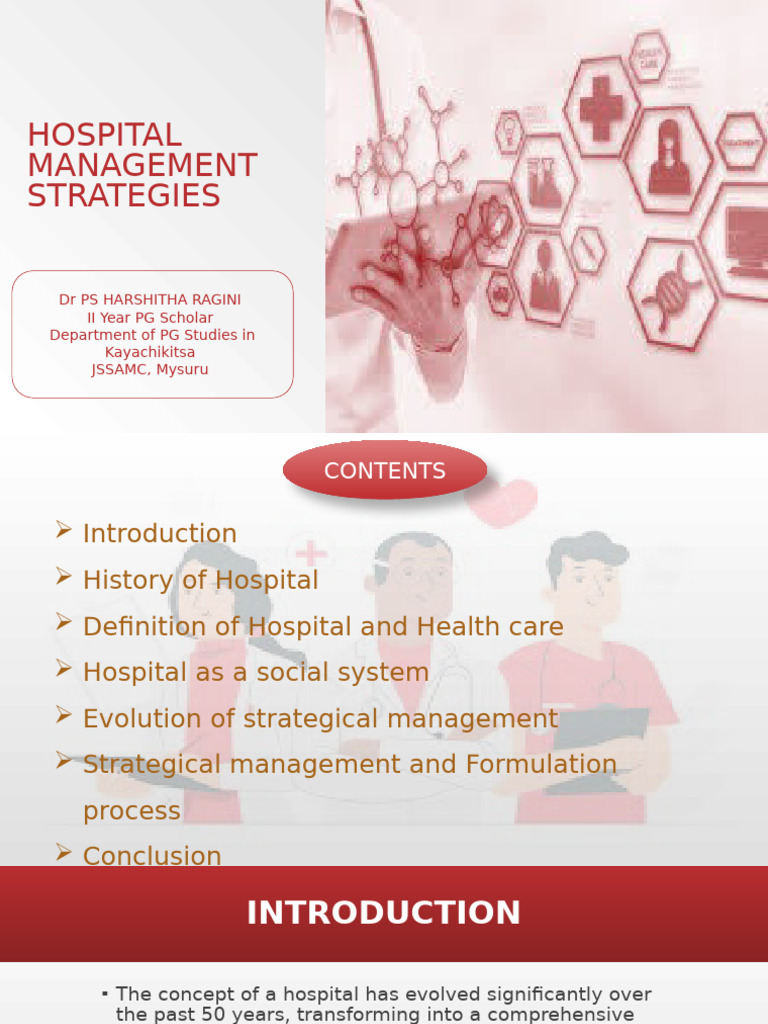 Effective Hospital Management Strategies | PDF | Health Care | Hospital
