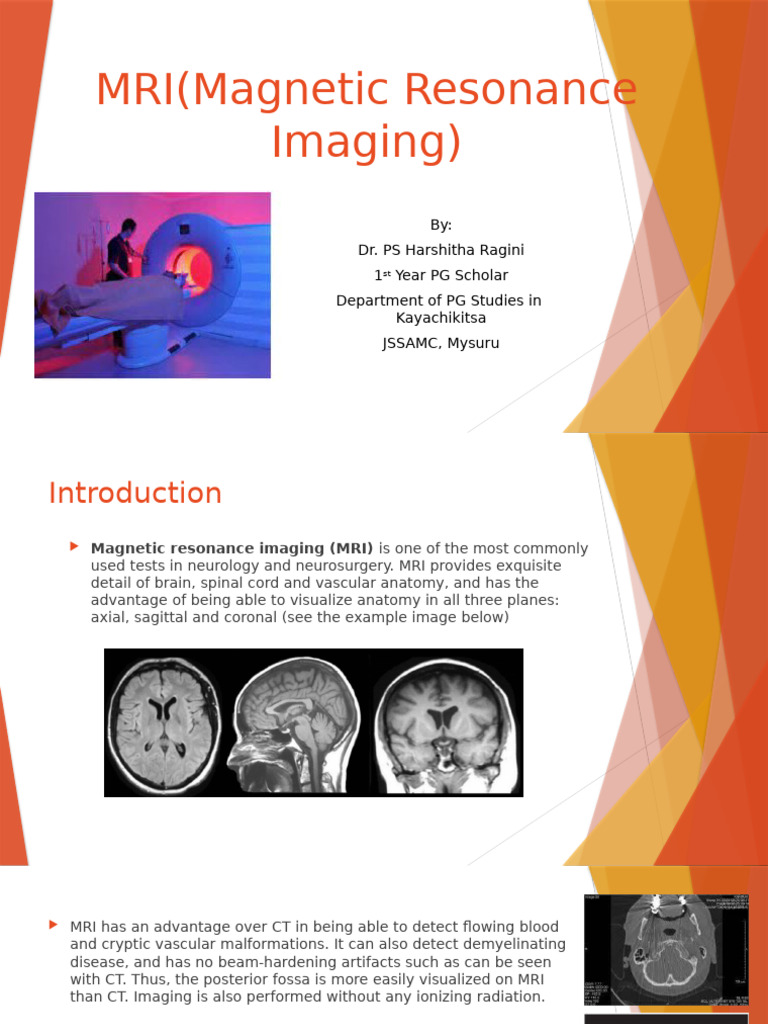 MRI Techniques and Applications in Neurology | PDF | Magnetic Resonance ...