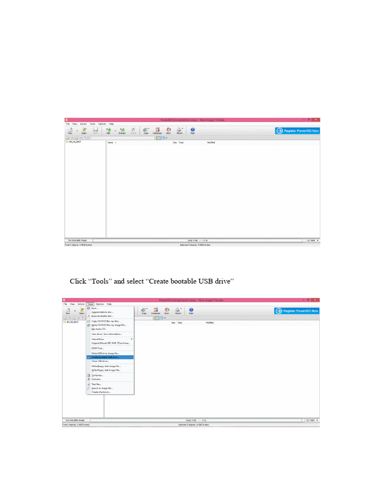 Creating-a-Bootable-Flash-Drive | PDF | Booting | Usb Flash Drive