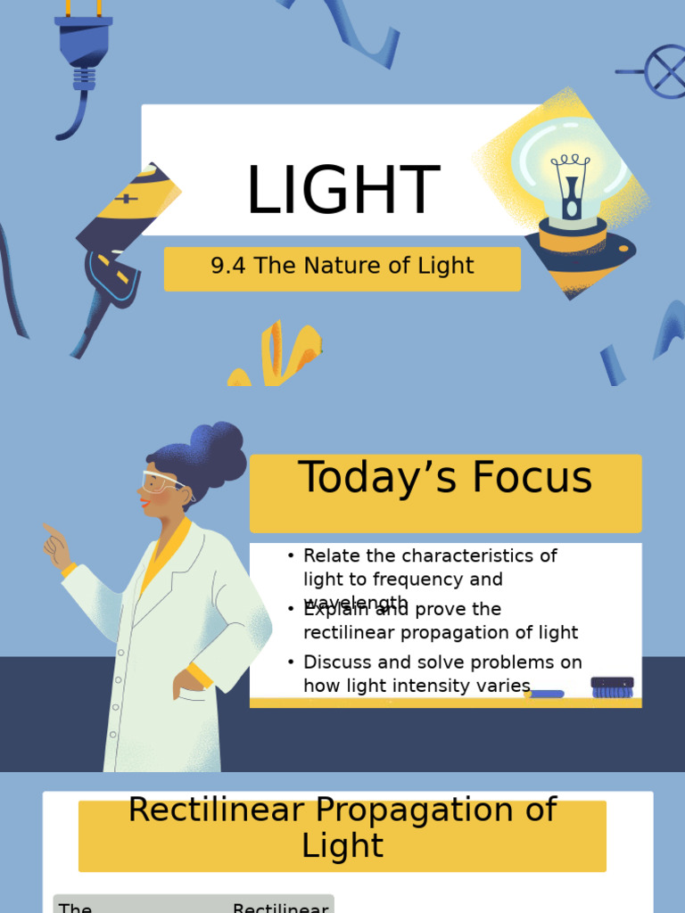 Understanding Light Properties and Behavior | PDF | Light | Color