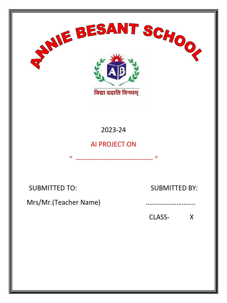 Ai Project Front Pages - 1487903031453290497.Sd - PDF | PDF