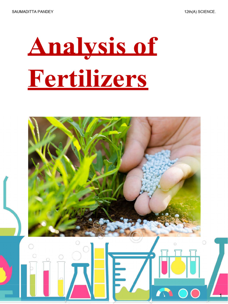 Analysis-Of-Fertilizers3333 - Converted - Pagenumber | PDF | Plant ...