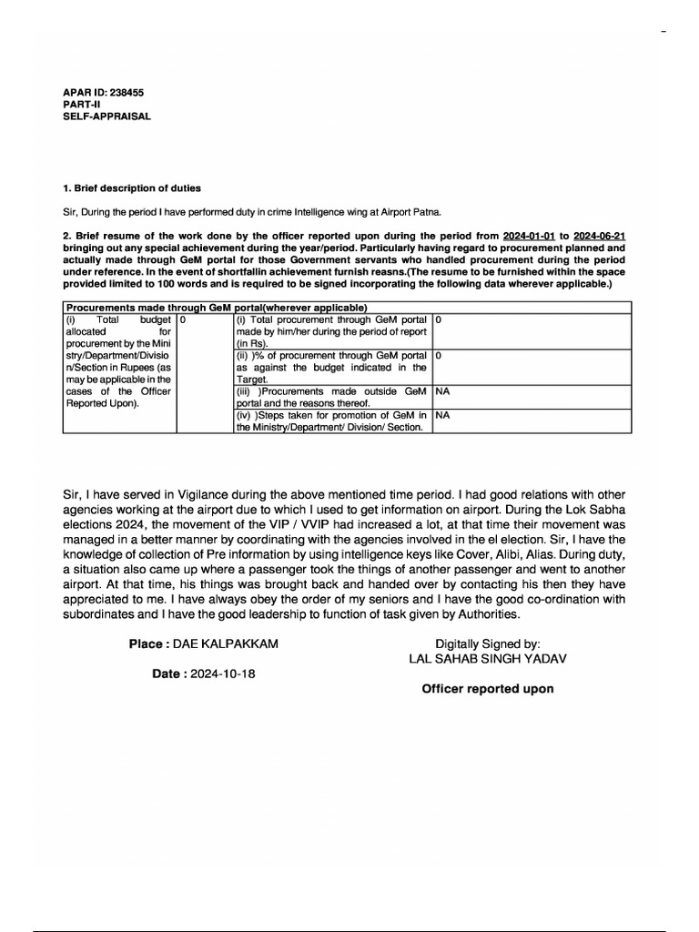 Digital Signature Confirmation Document | PDF