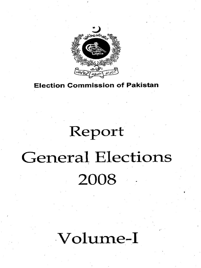 2008 Election Report | PDF