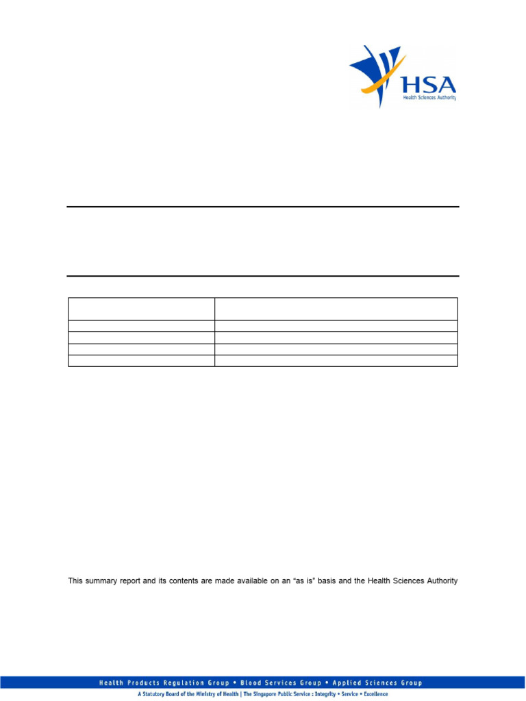 Fespixon Cream Summary Report | PDF | Wound | Phases Of Clinical Research