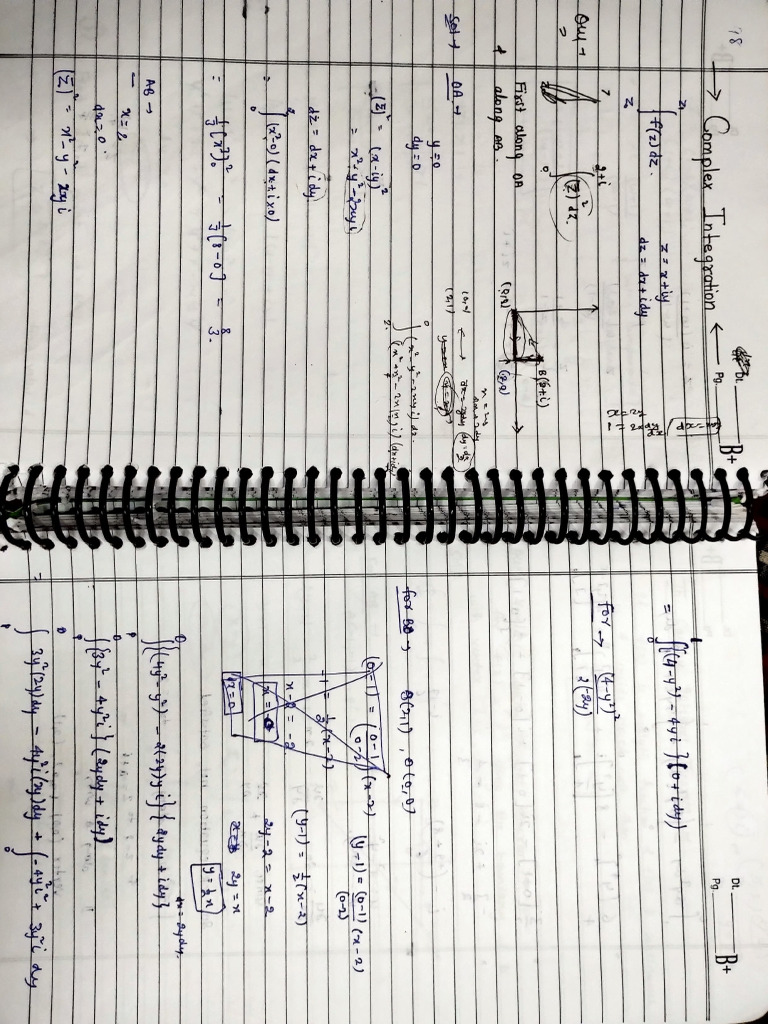 UNIT 5 maths (complex integrals) | PDF | Mathematical Analysis | Mathematics