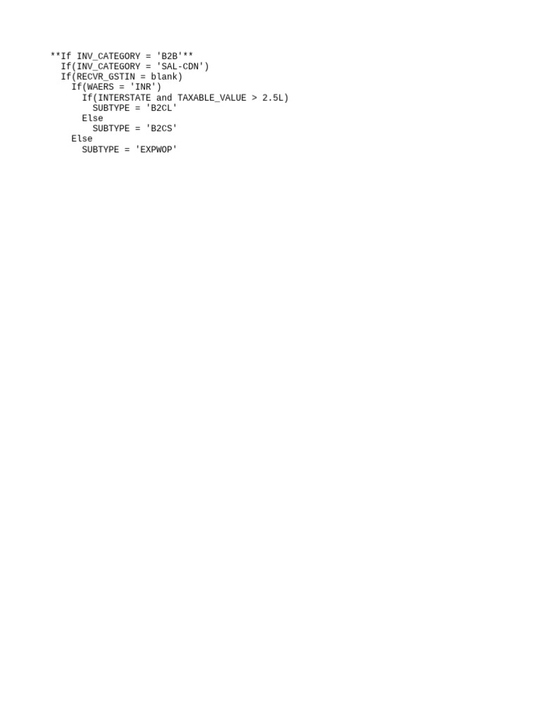 Sal-Cdn and b2c Logic in MTR | PDF