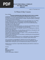Recommendation Letter Sample Driver | PDF | Career & Growth