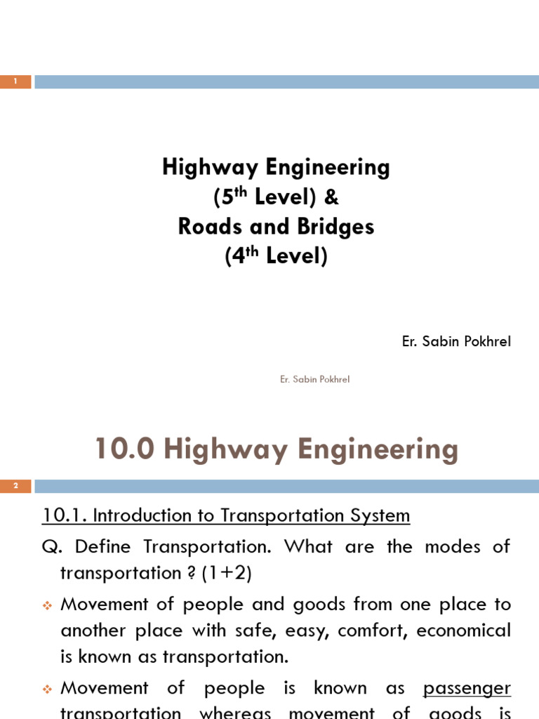 highway | PDF | Transport | Lane