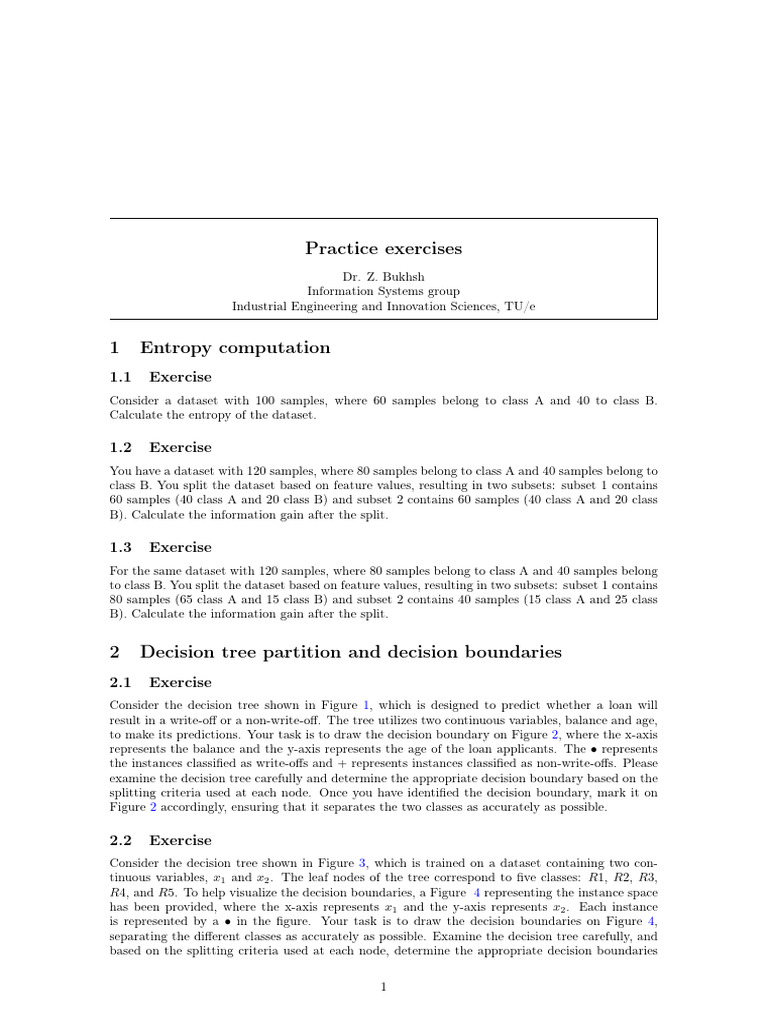 1BVK00 Practice Lecture2 | PDF | Algorithms | Applied Mathematics