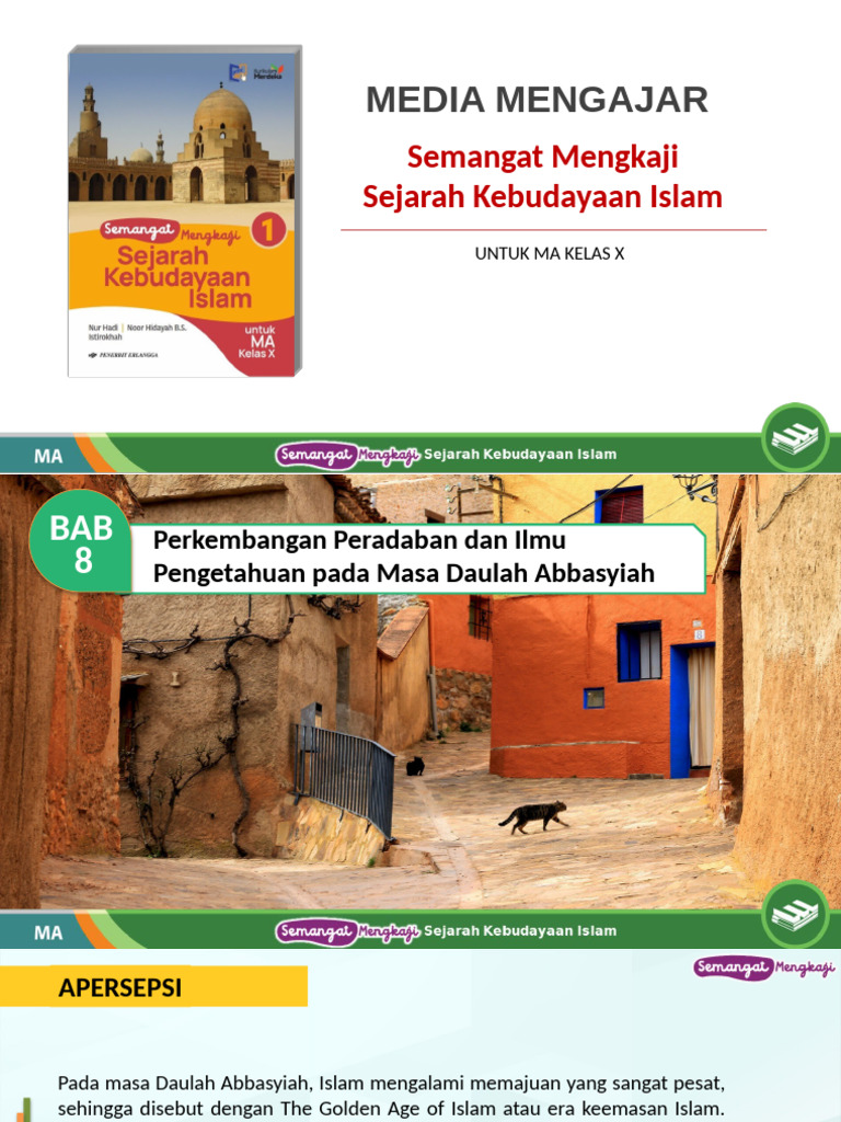 PPT SKI MA Kelas X Bab 8 | PDF
