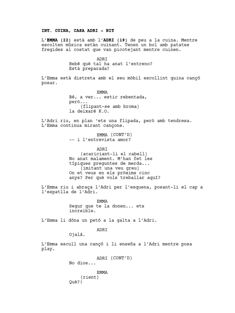 Personaje EMMA | PDF