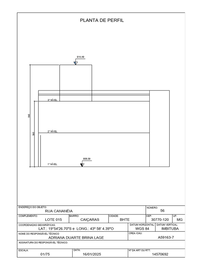 Modelo-De-Planta-Perfil - CINDACTA | PDF
