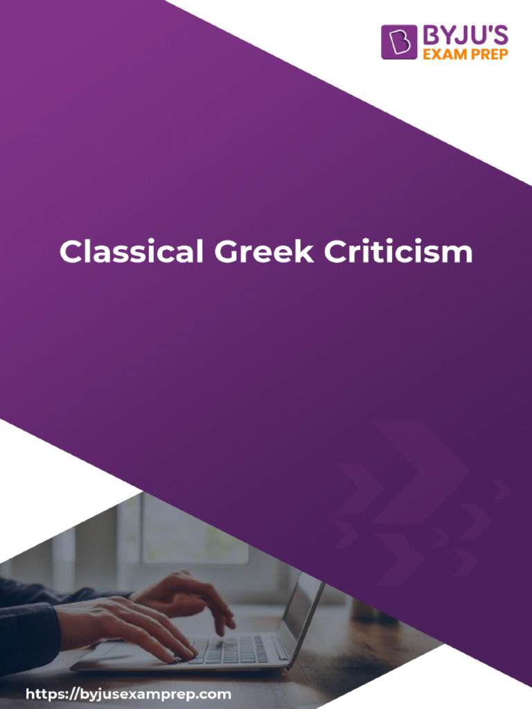 classical_greek_criticism_52 | PDF | Socrates | Plato