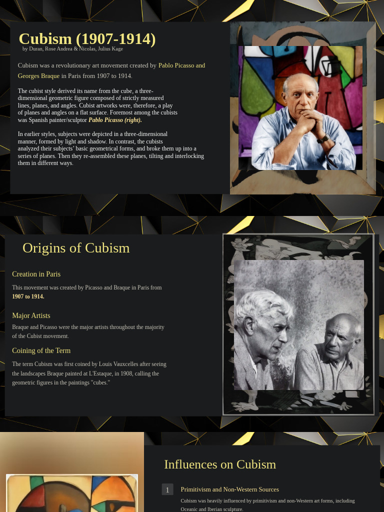 Understanding Cubism: 1907-1914 | PDF | Cubism | Pablo Picasso