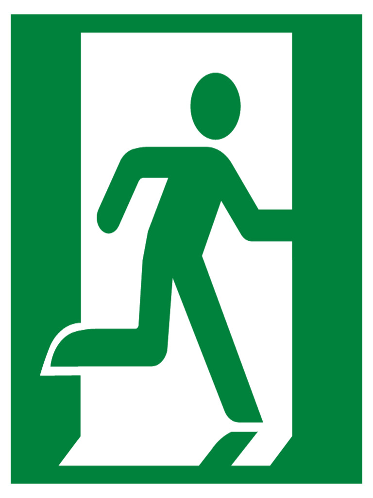 Running Man Right Symbol | PDF