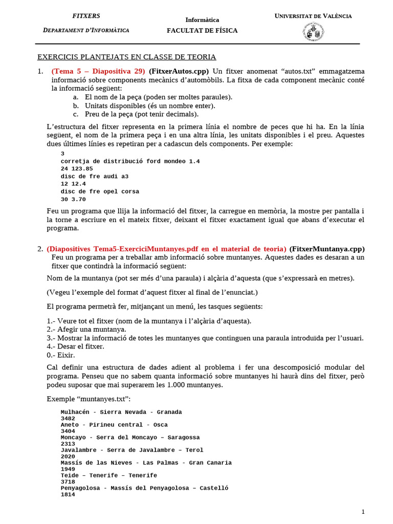 Practica8 Fitxers | PDF