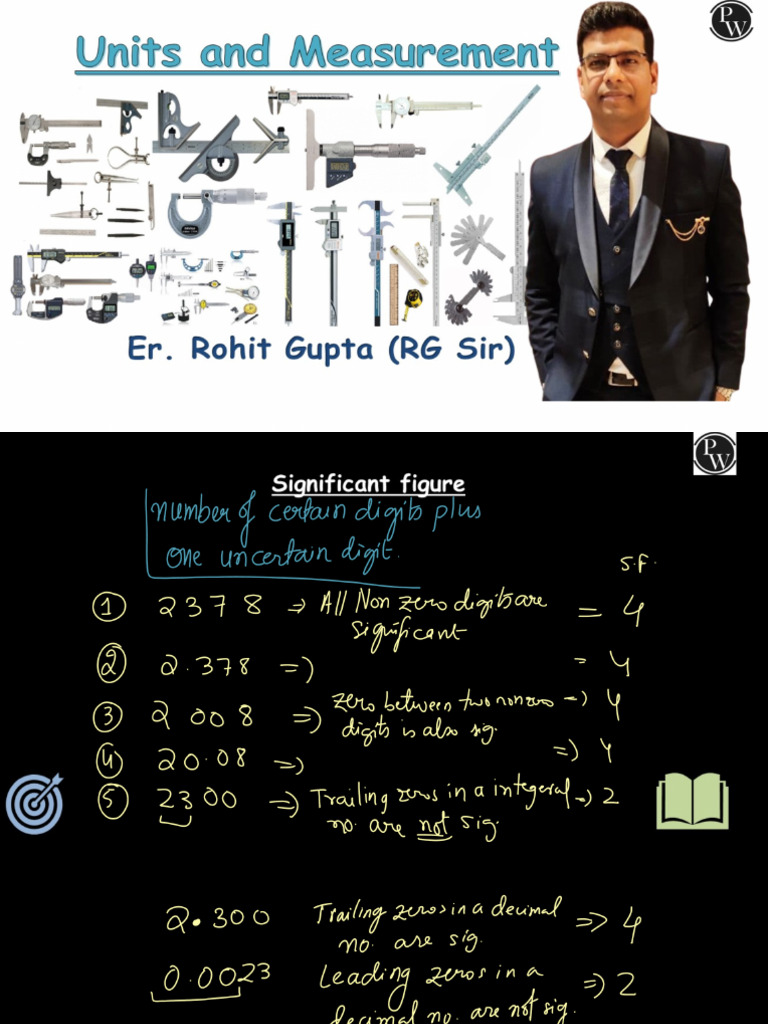 Units and Measurement 03 - Vernier Caliper and Screw Gauge - Class 11 ...