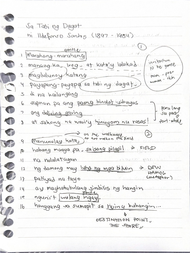 Sa Tabi NG Dagat | PDF