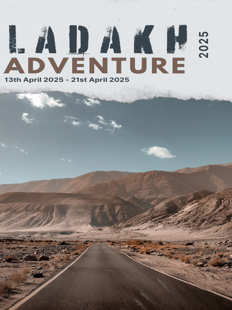 Ladakh April 2025 | PDF | Vehicles | Transport