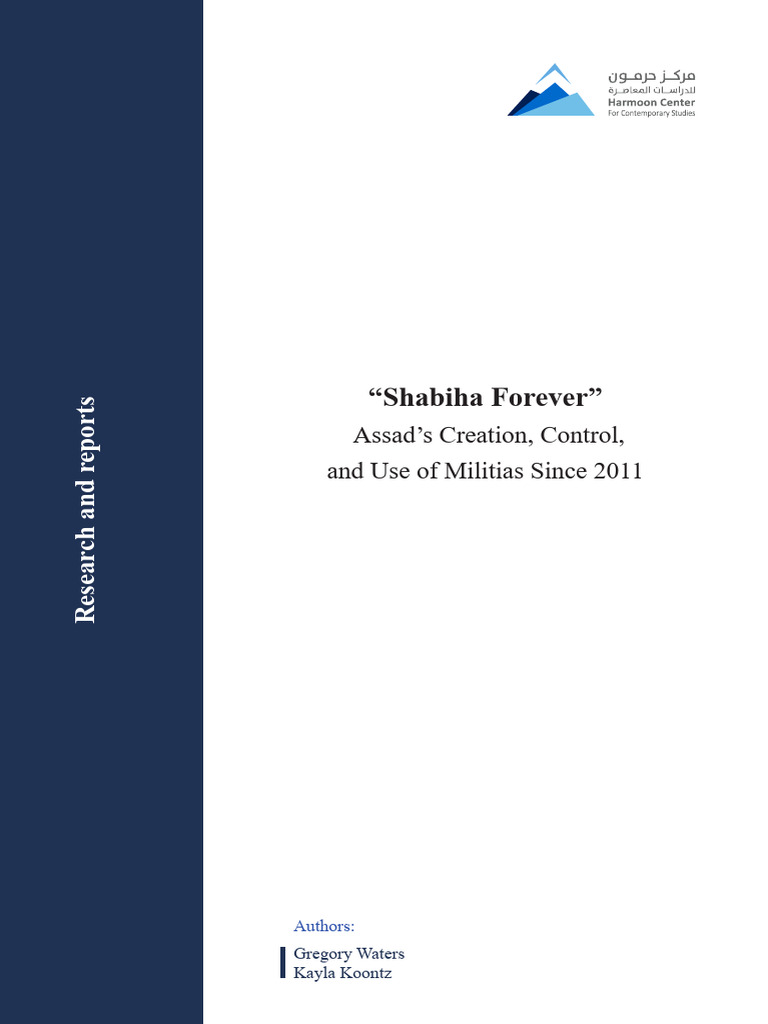 Shabiha-Forever-2 (1) | PDF | Syrian Army | Bashar Al Assad