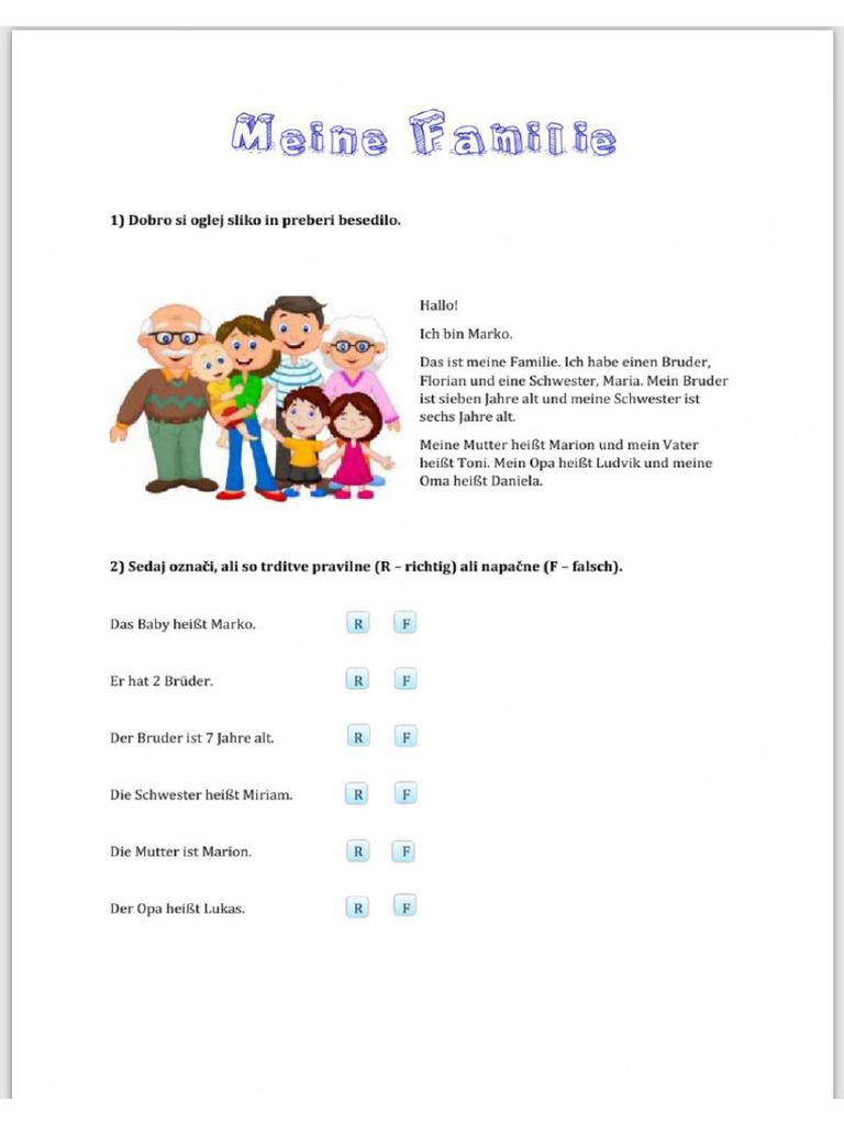 Familie A1 | PDF